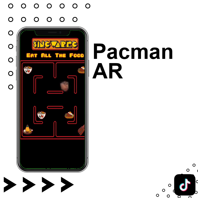 Pac-Man AR – TikTok & Instagram Effect - Faraaz Pac-Man AR – TikTok & Instagram Effect - Faraaz